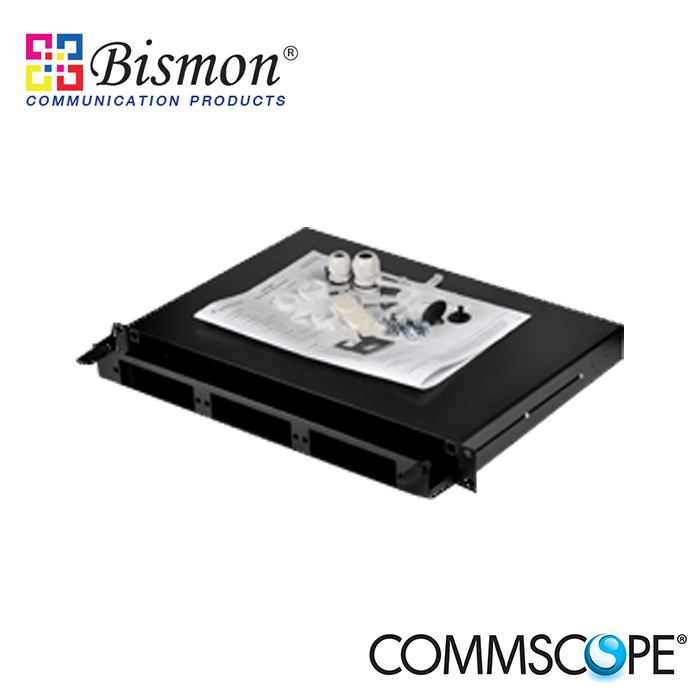 (Commscope)Rack Mount Enclosure Fiber Optic Slide-1U | Bismon