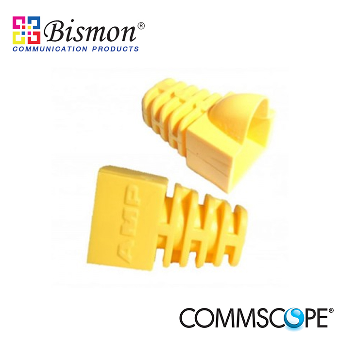(Commscope)Modular Plug Boot for RJ45, Blue color | Bismon