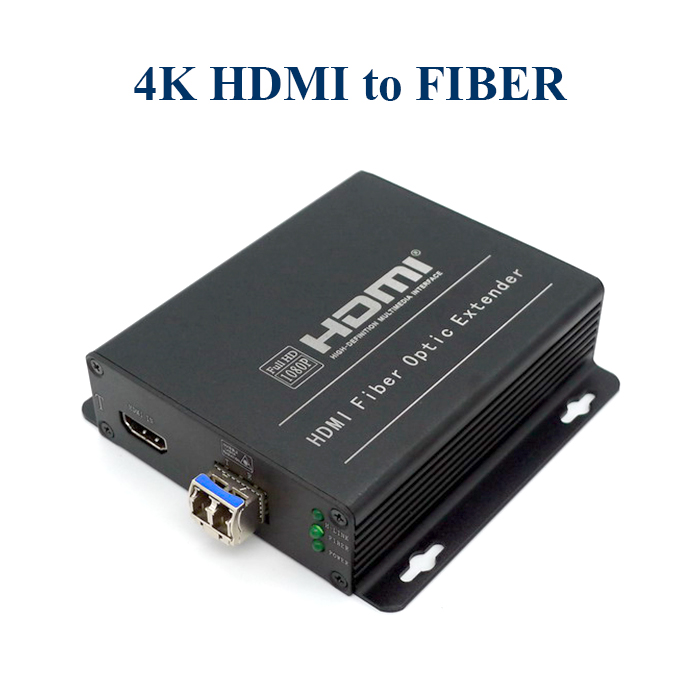 1-CH HDMI Video Converter, RS232-IR remote Single fiber, FC, 20KM(SM ...