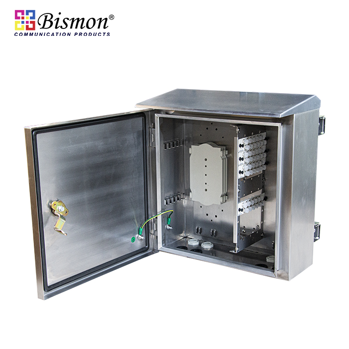 Wall Mount Outdoor Fiber optic 48-72 Core | Bismon