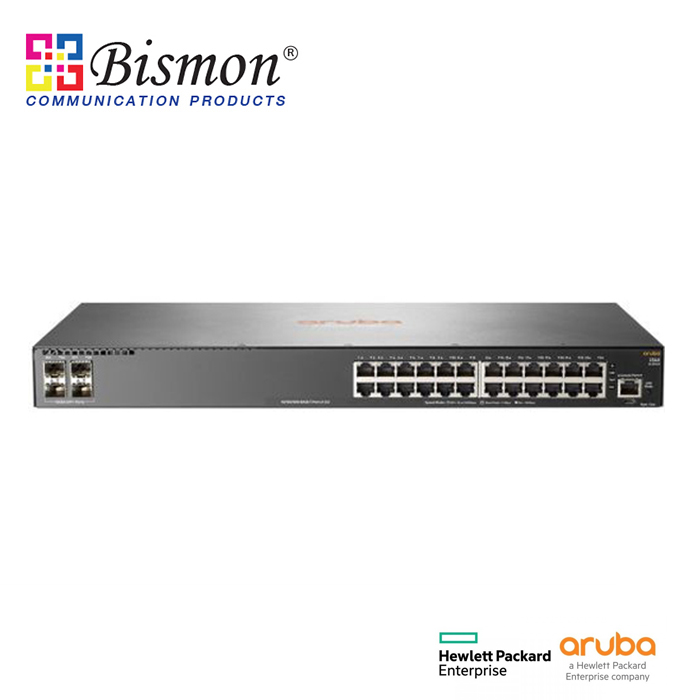 Aruba 2540 24G 4SFP+ Switch series Managed Layer2,POE | Bismon