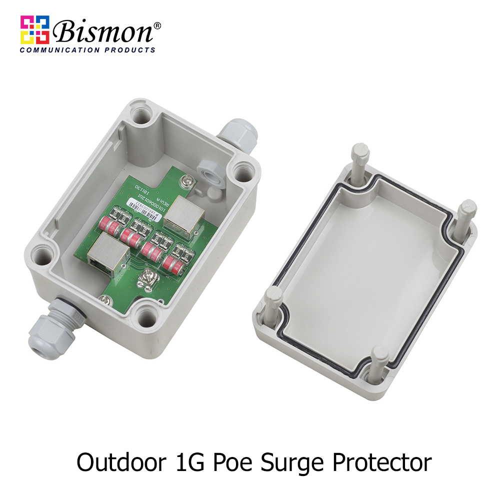 High Performance Outdoor 1G PoE Surge Protector (IEEE 802.3af/at/bt ...